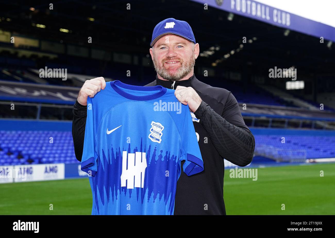 New Birmingham City manager Wayne Rooney during his unveiling at St ...