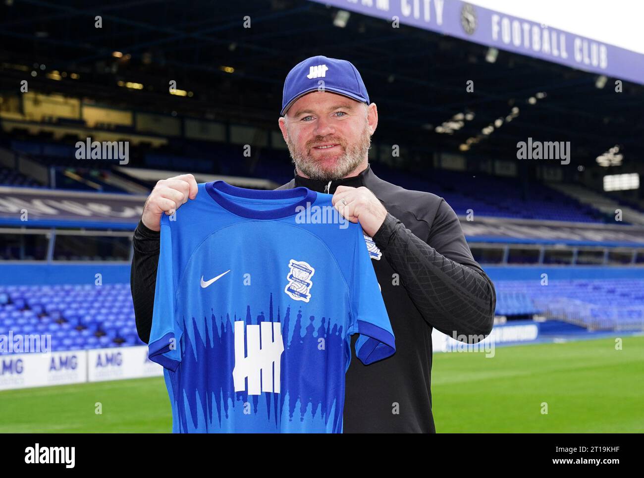New Birmingham City manager Wayne Rooney during his unveiling at St ...
