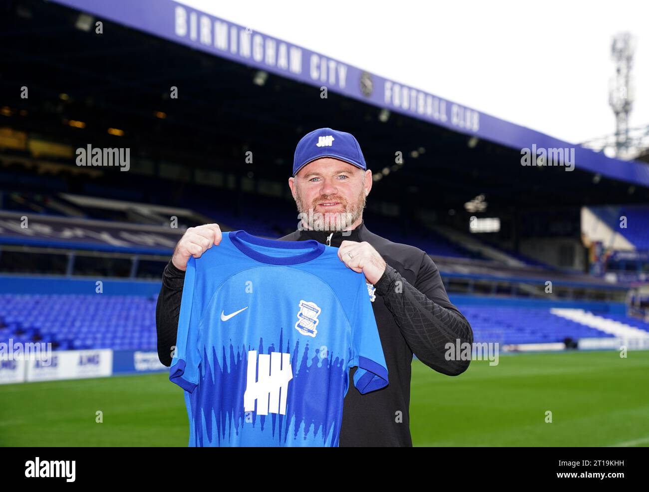 New Birmingham City manager Wayne Rooney during his unveiling at St ...