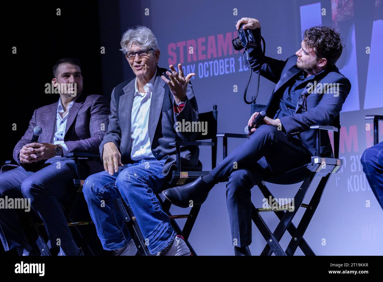MIAMI, FL-OCT 11: Producer, Director Orlando Cicilia III, Actor Eric ...