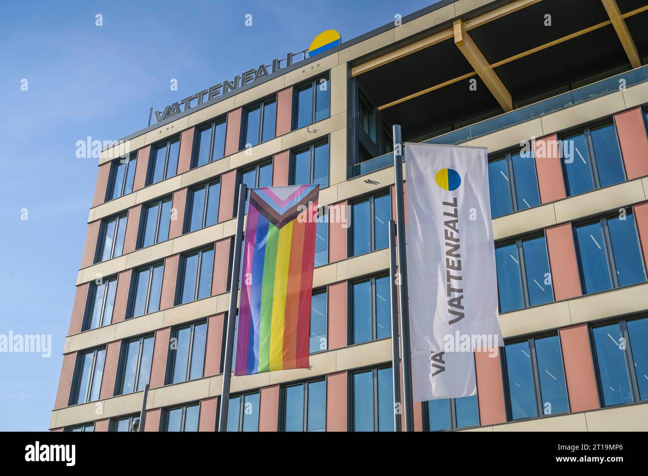 Vattenfall Deutschland-Zentrale, Hildegard-Knef-Platz, Schöneberg ...