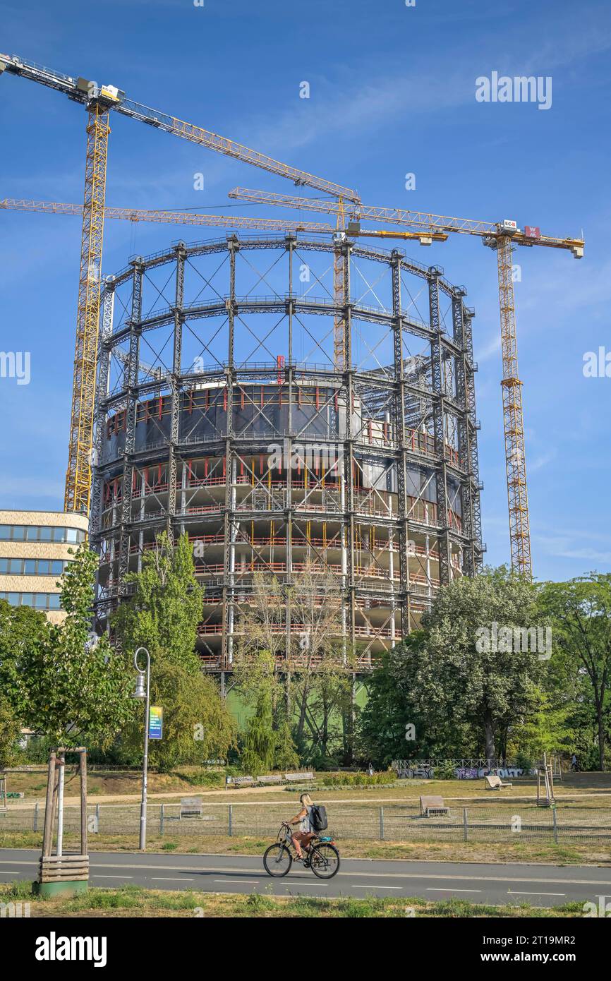Gasometer, Umbau zum Bürohaus, EUREF-Campus, Schöneberg, Berlin ...