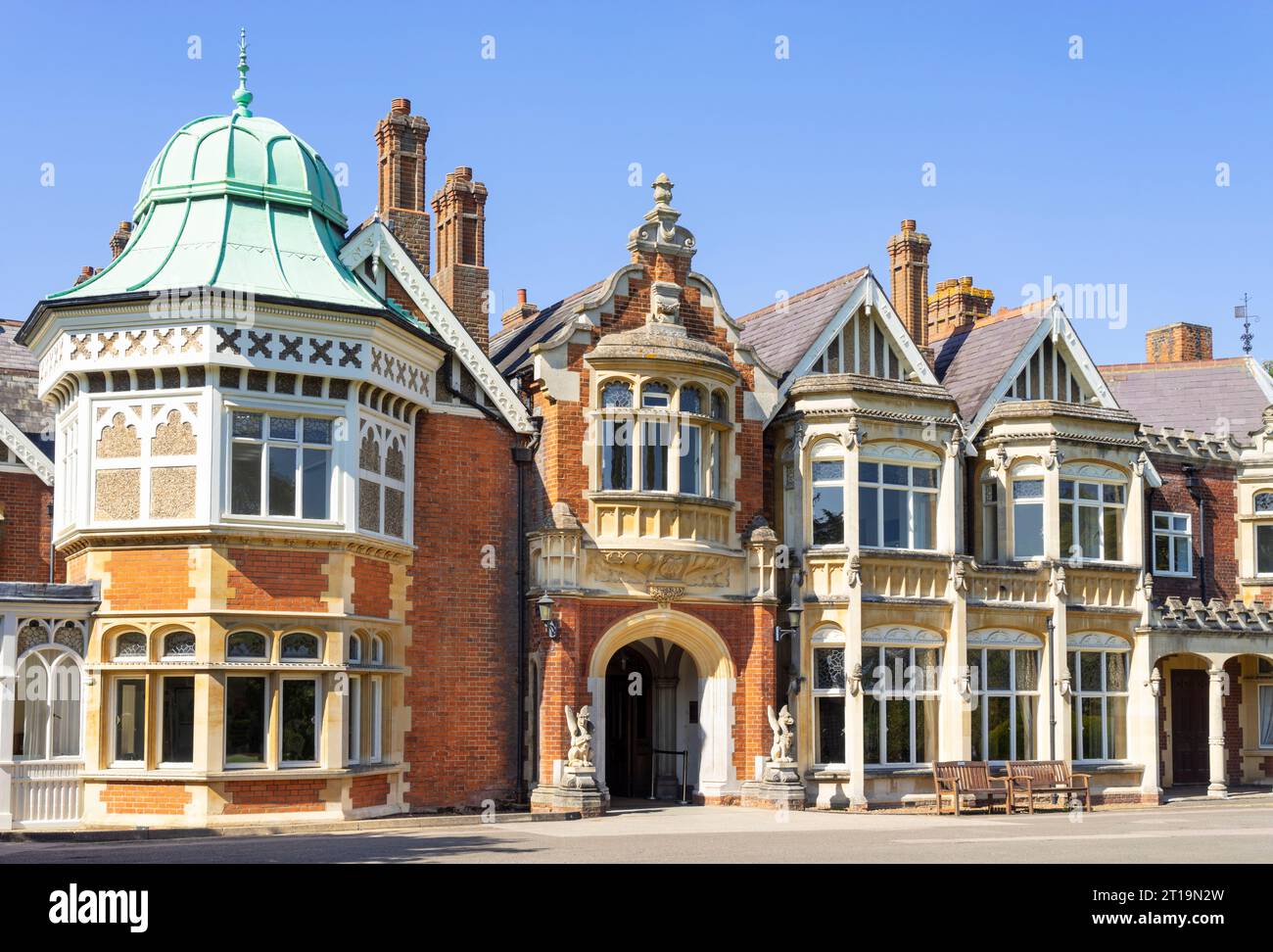 Bletchley Park Mansion House or Bletchley Park Mansion Bletchley Park house Bletchley Park ...