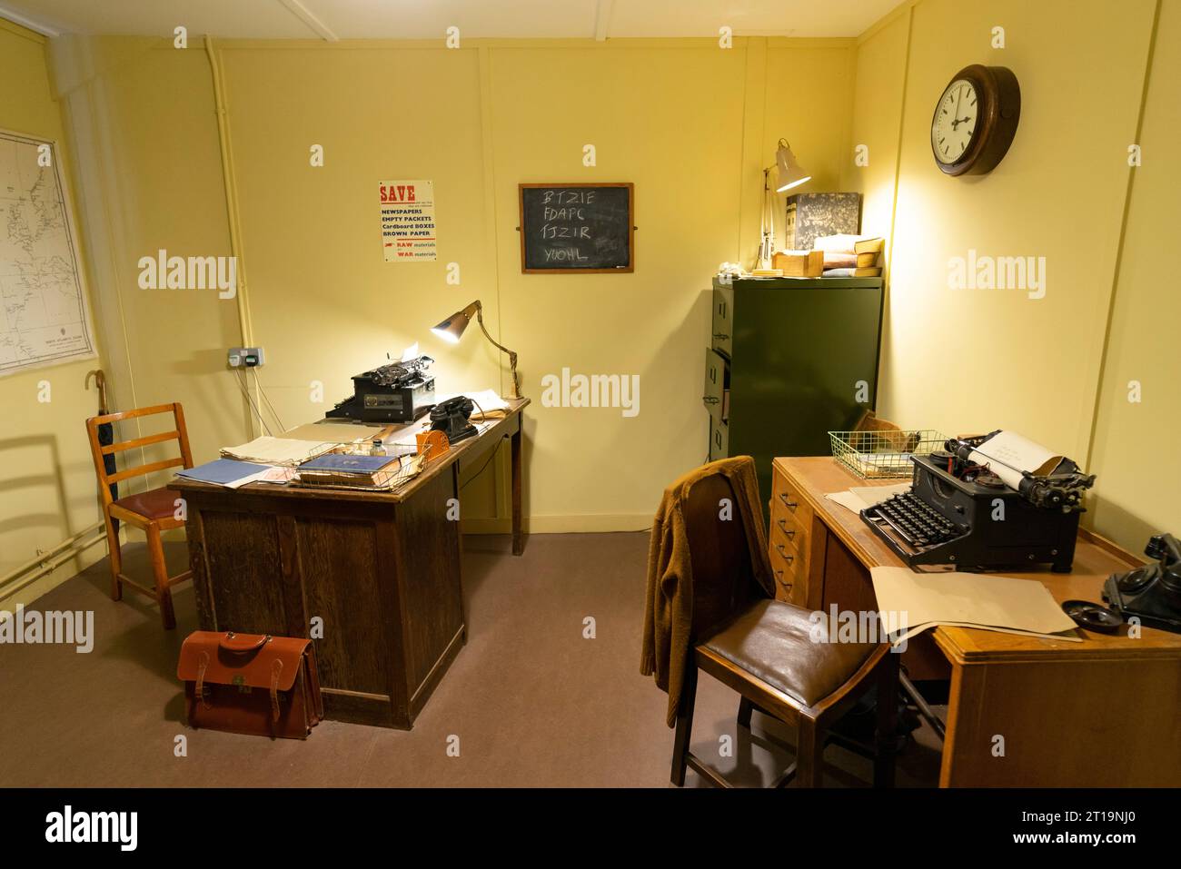 Alan turings ww2 office hi-res stock photography and images - Alamy