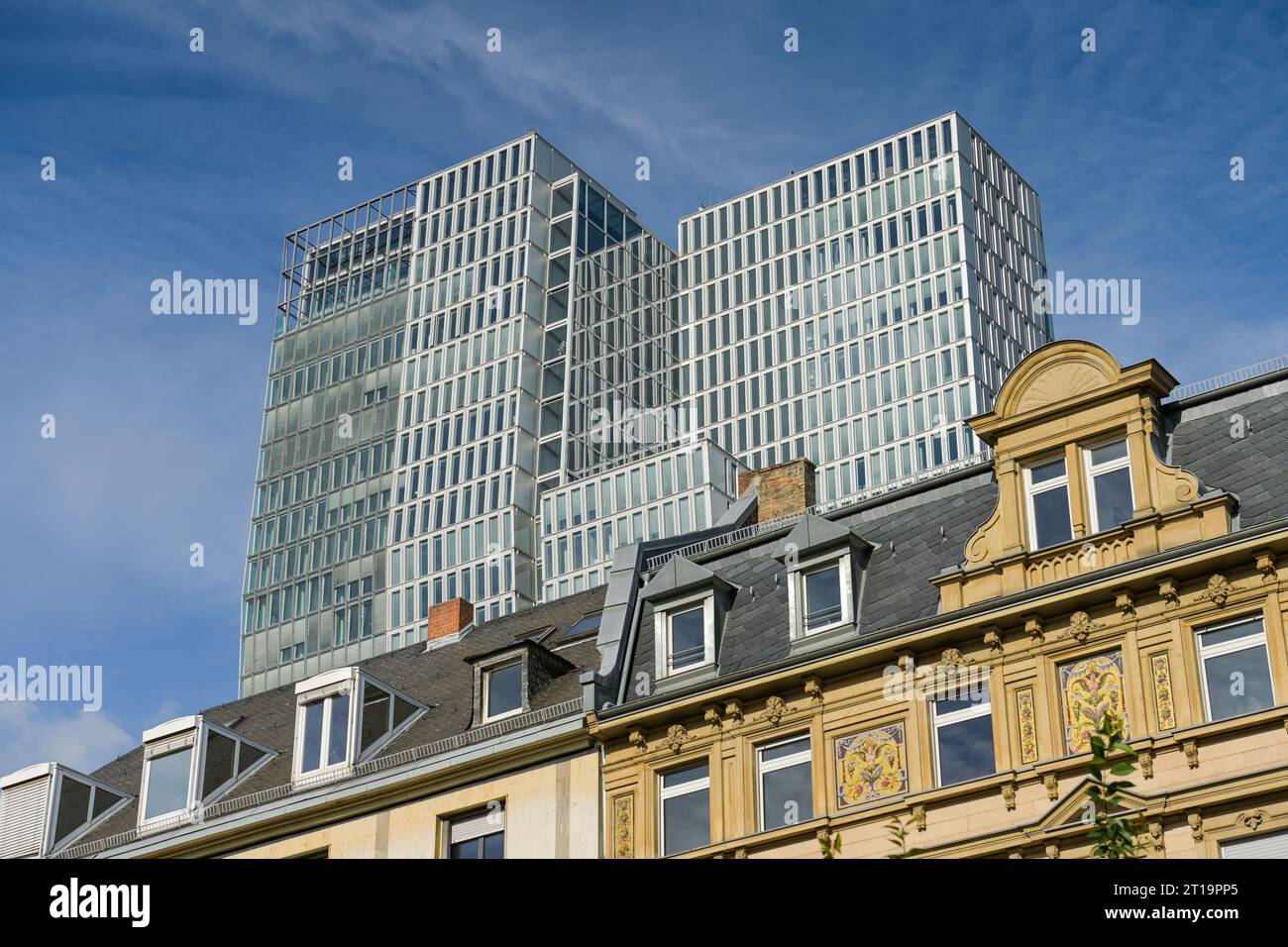 Nextower, Palaisquartier, Thurn-und-Taxis-Platz, Frankfurt am Main ...