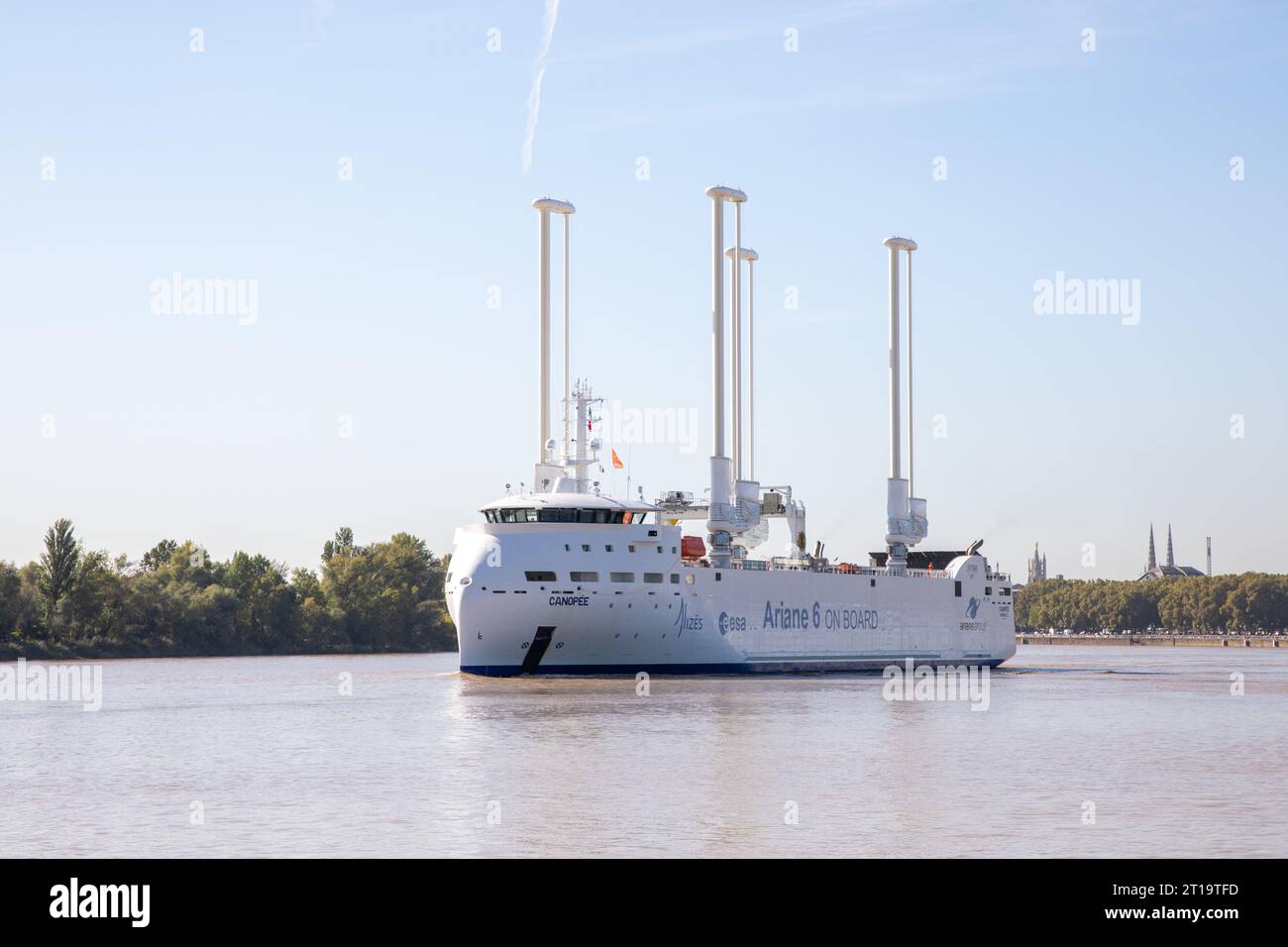 Bordeaux , France - 10 06 2023 : Canopee Canopy French freighter ...