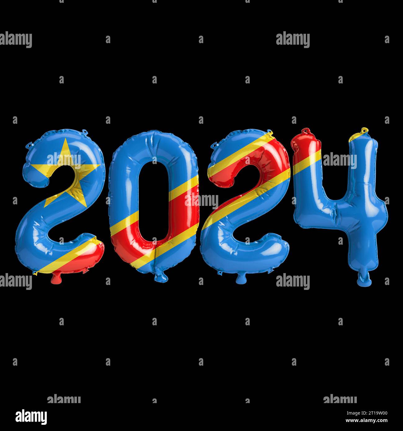 Congo Democratic Flag