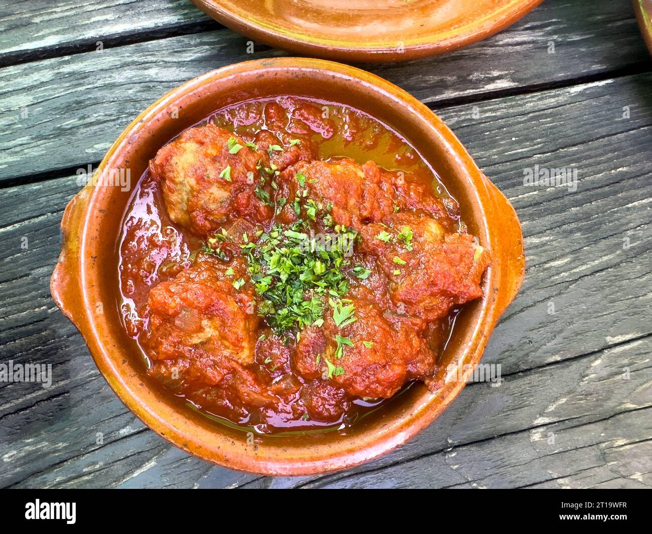 Spanish tapas prepared on the grill Stock Photo - Alamy