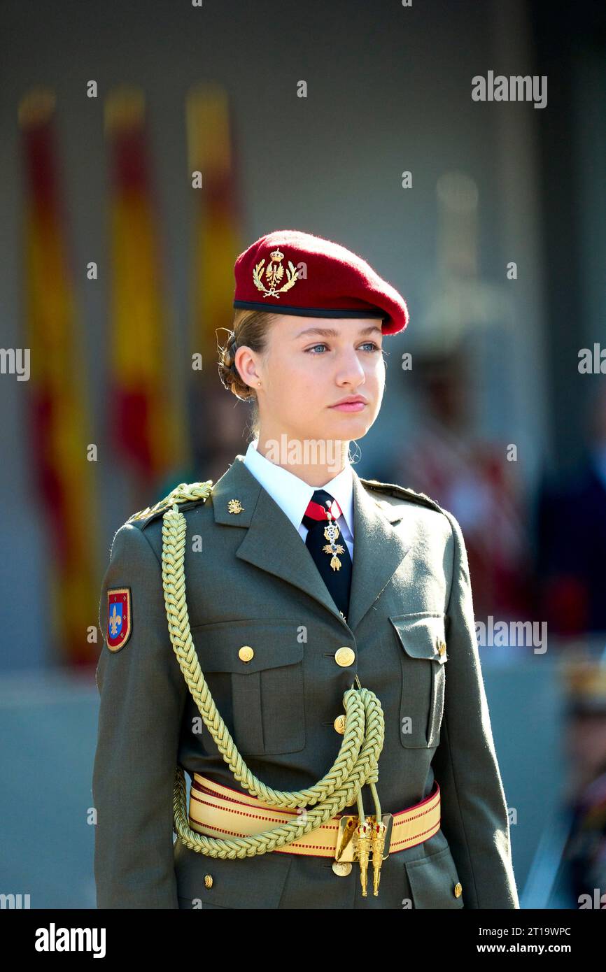 Madrid. Spain. 20231012, Crown Princess Leonor attends The National Day ...