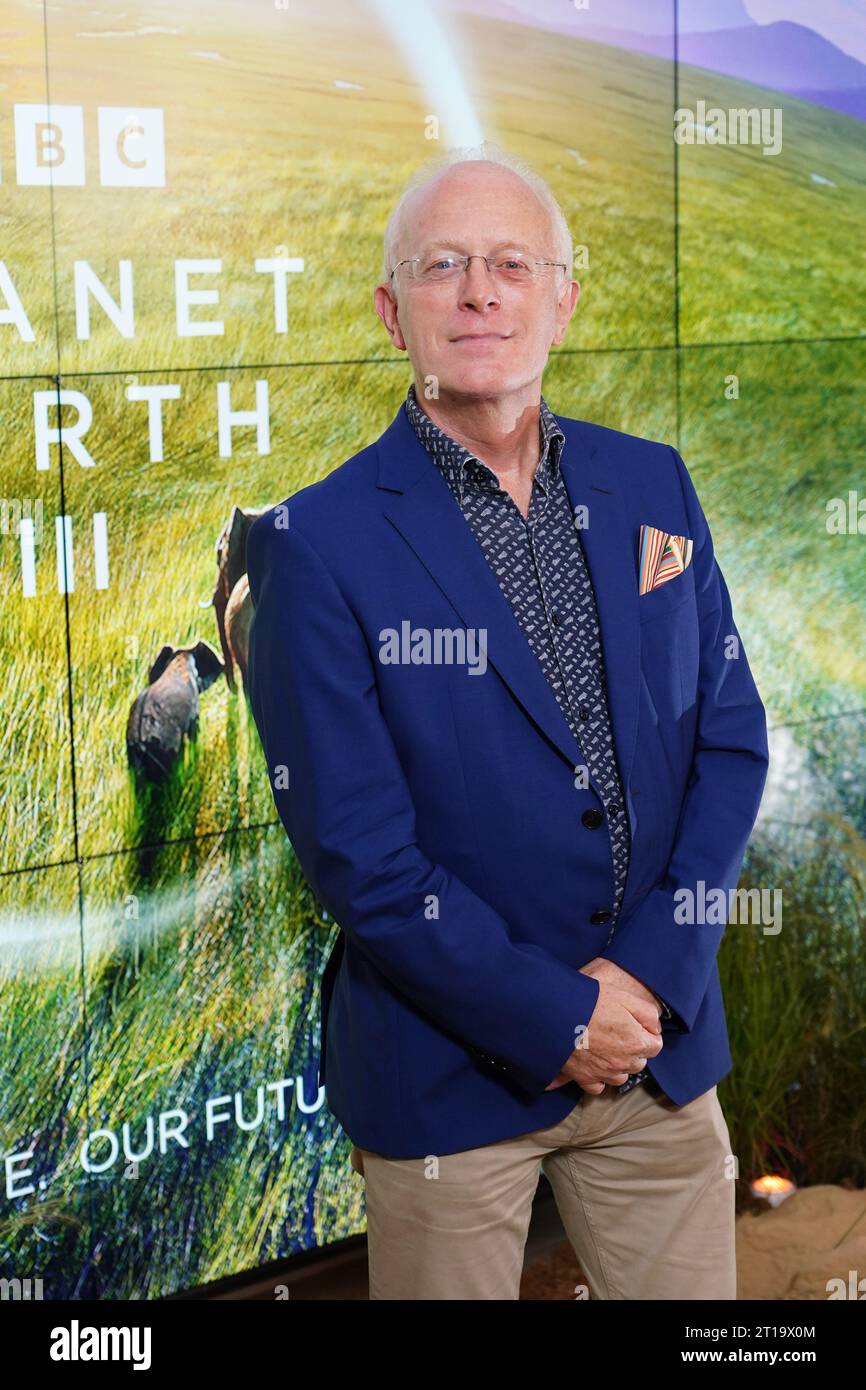 Mike Gunton arrives for the global launch of BBC Studio's Planet Earth ...
