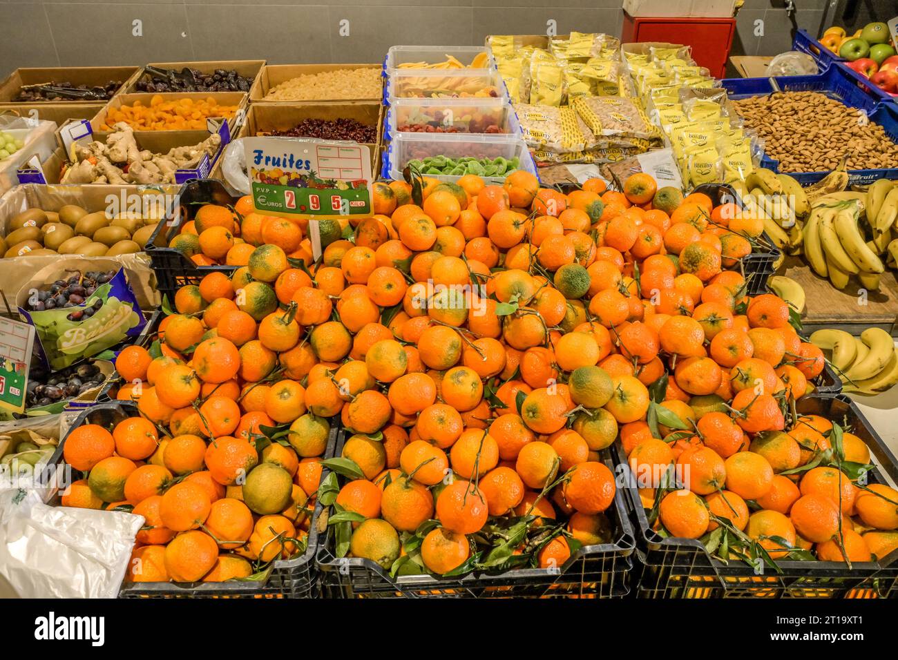 Orangen, Mandarinen, Markthalle, Arta, Mallorca, Spanien Stock Photo ... Orangen, Mandarinen, Markthalle, Arta, Mallorca, Spanien Stock Photo ...