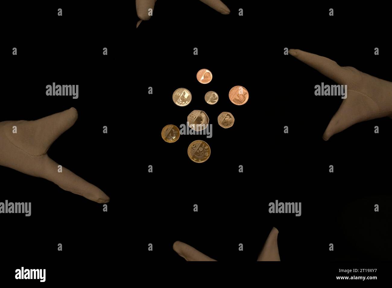 The Royal Mint unveils new coins for use in the United Kingdom, they ...