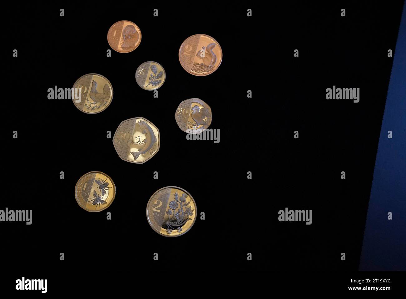 The Royal Mint unveils new coins for use in the United Kingdom, they ...