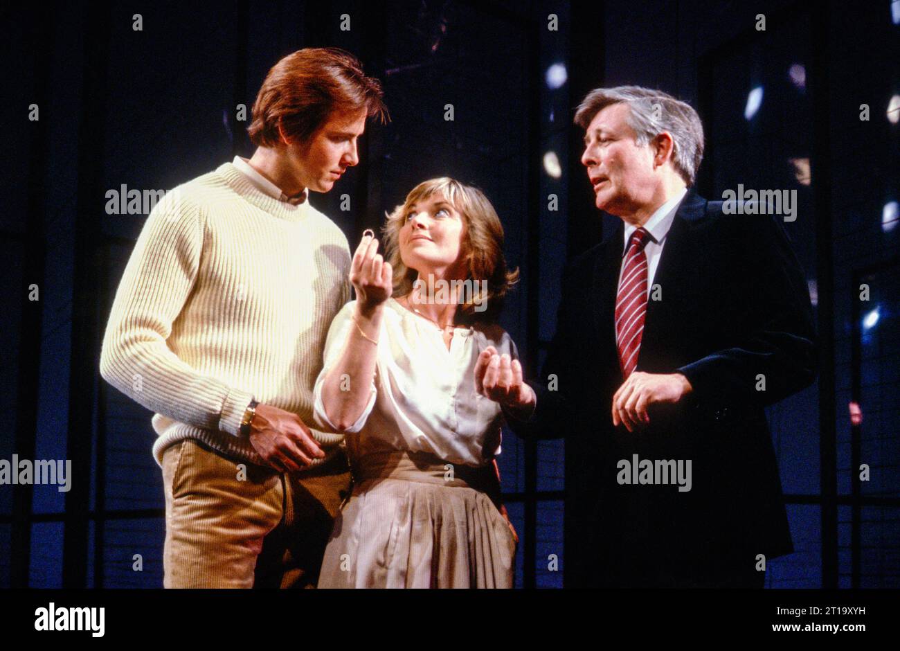l-r: Christopher Blake (Andrew), Hannah Gordon (Teresa), Paul Daneman ...