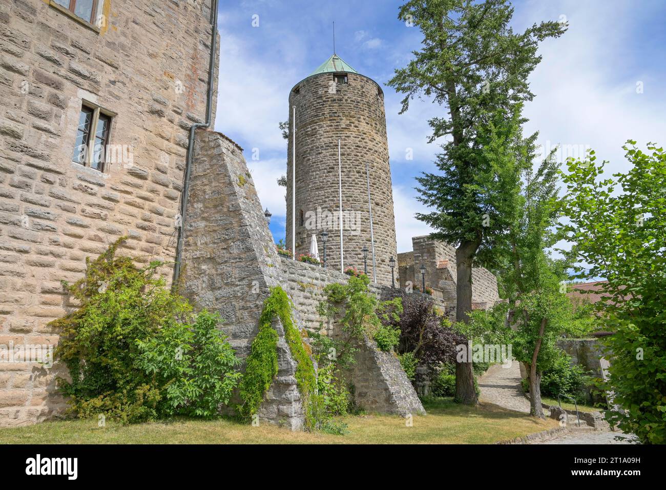 Burg und Schloss Colmberg, Bayern, Deutschland Stock Photo - Alamy