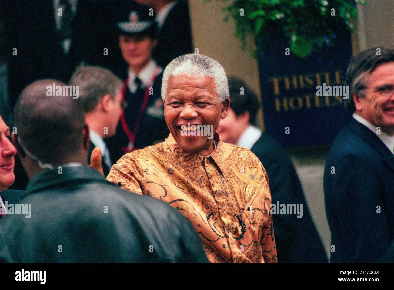 NELSON MANDELA, EUROPEAN COUNCIL MEETING, CARDIFF, 1998: The South ...