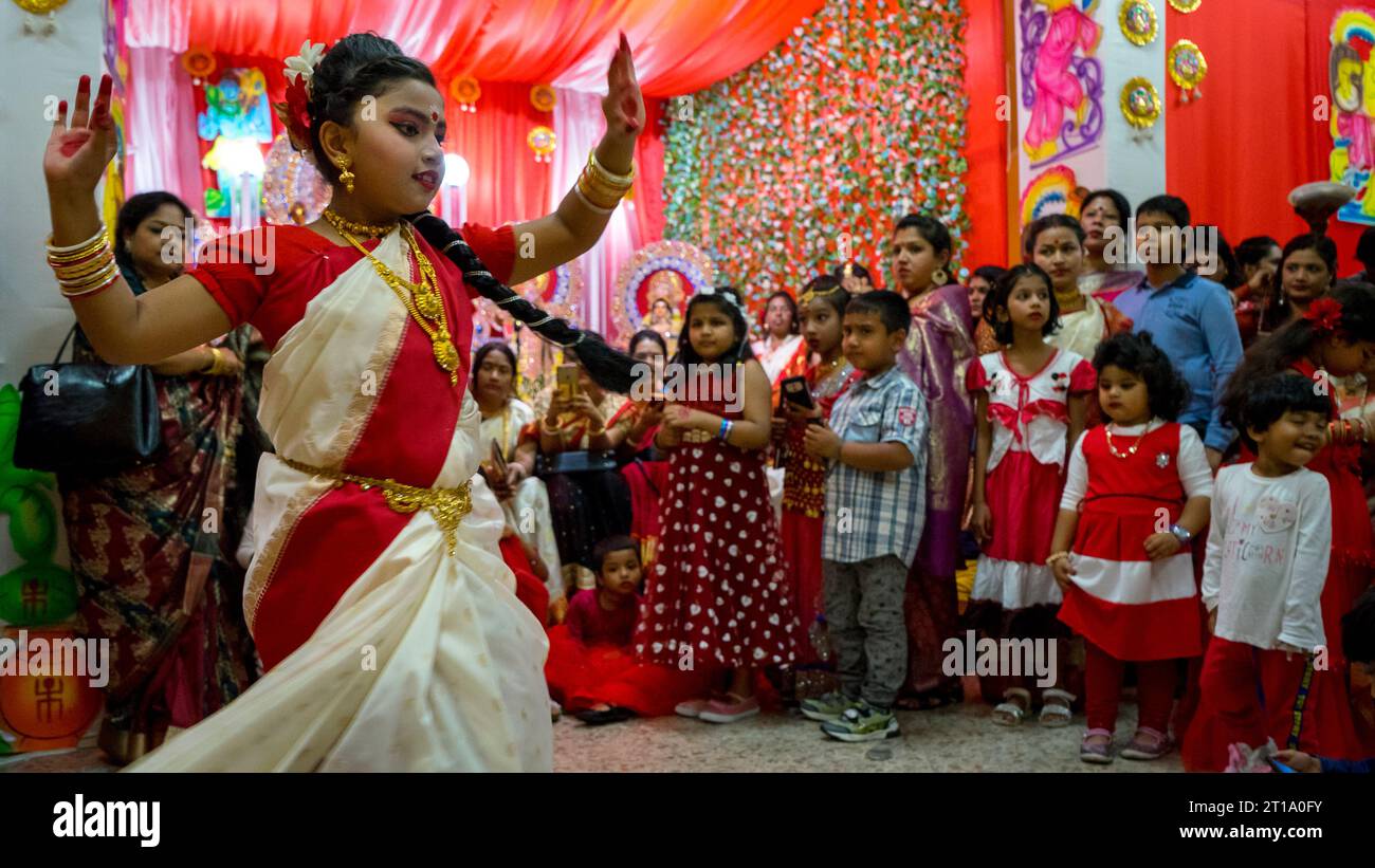 Rome,Torpignattara: celebration of the Indian holiday of Durga Puja in ...
