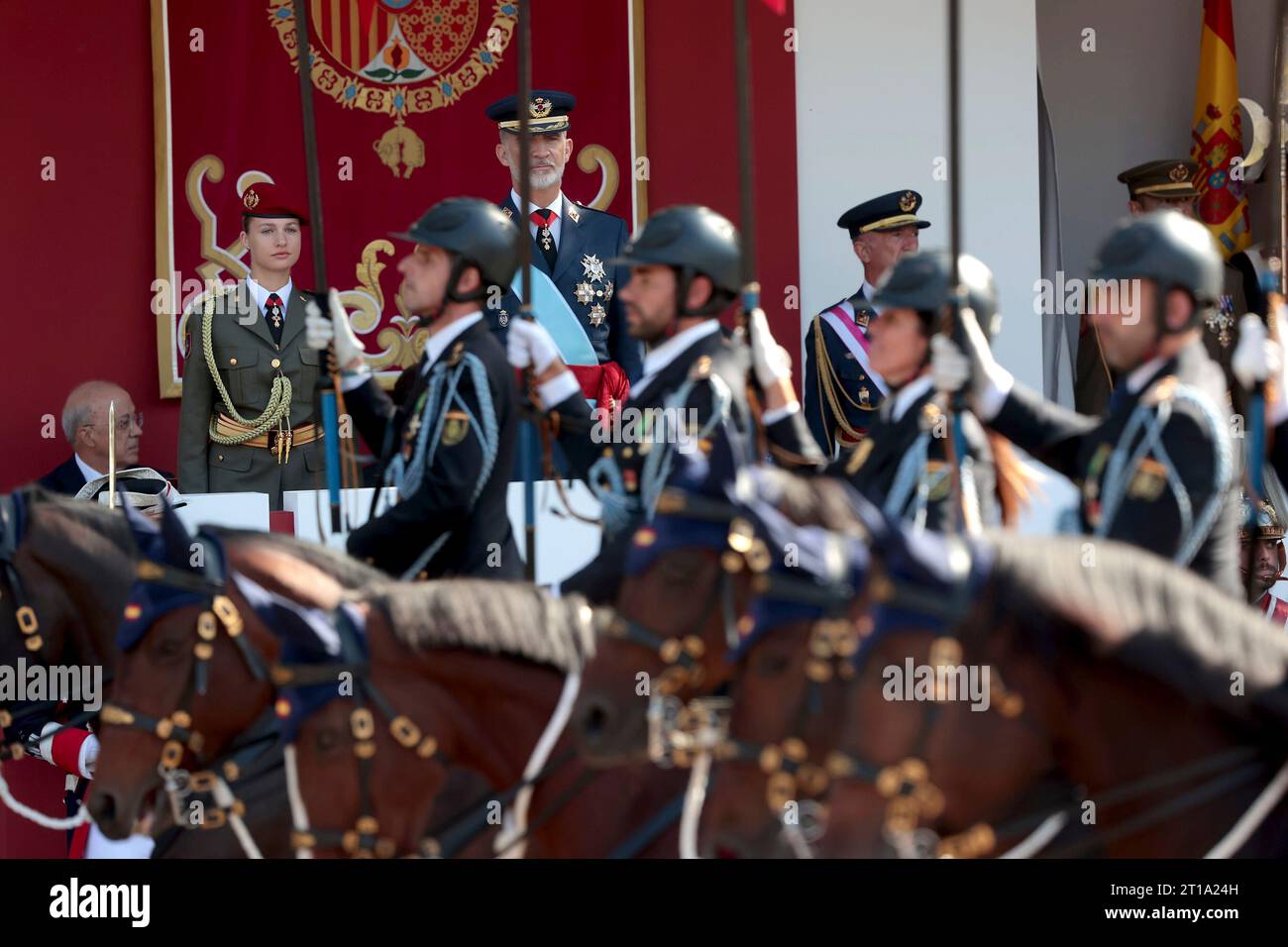 Leonor princess of asturias in the army hi-res stock photography and ...