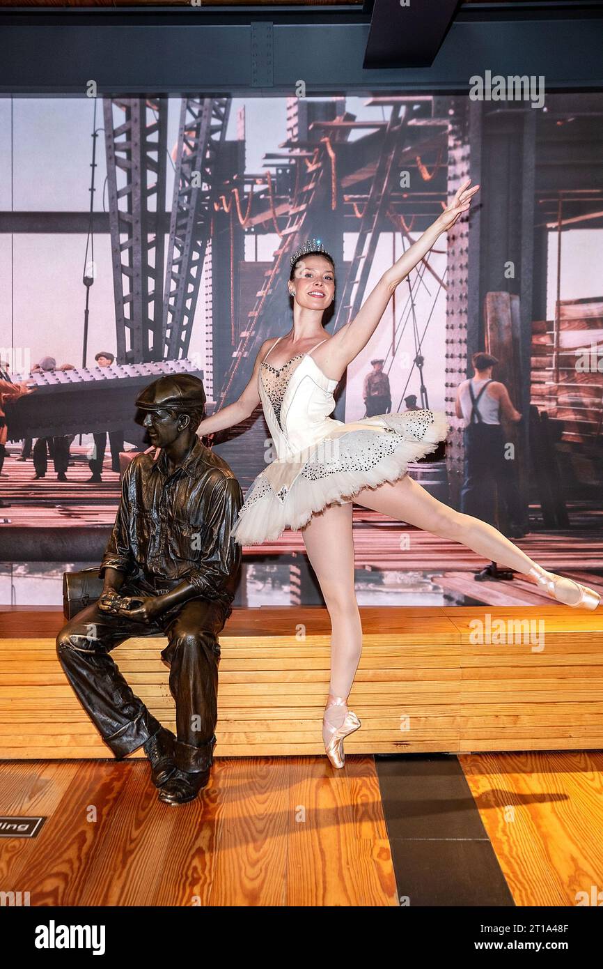 New York, NY, USA. 11th Oct, 2023. Emilie Gerrity at the ceremonial ...