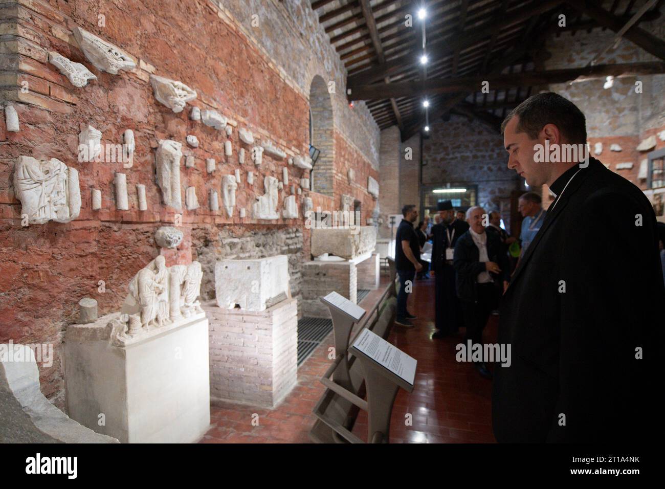St domitilla catacombs hi-res stock photography and images - Alamy