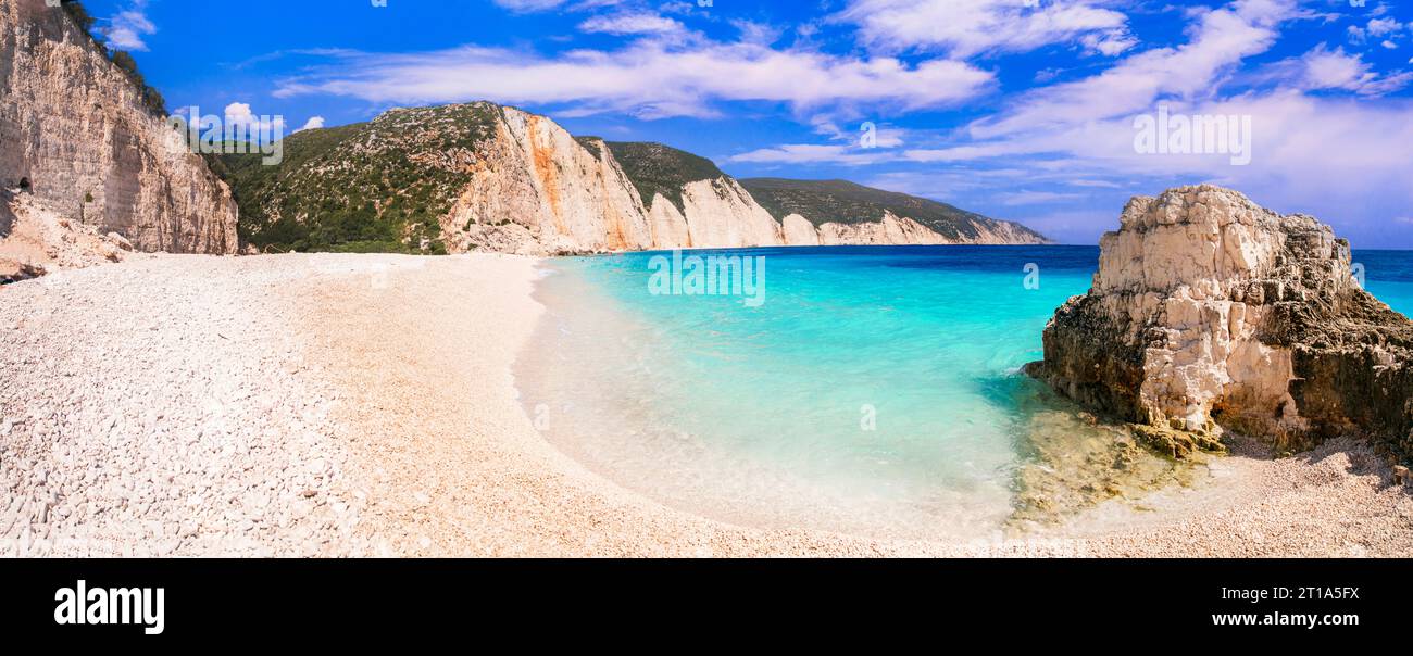 Fteri beach island cephalonia hi-res stock photography and images - Alamy