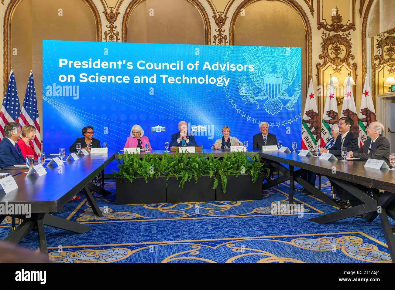 President Joe Biden meets with the President’s Council of Advisers on ...