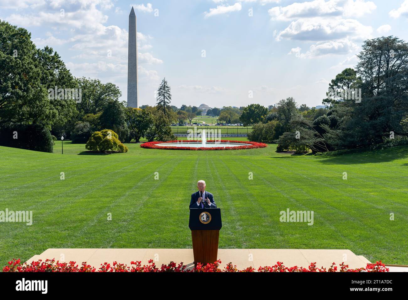 President Joe Biden delivers remarks to celebrate the Americans with ...