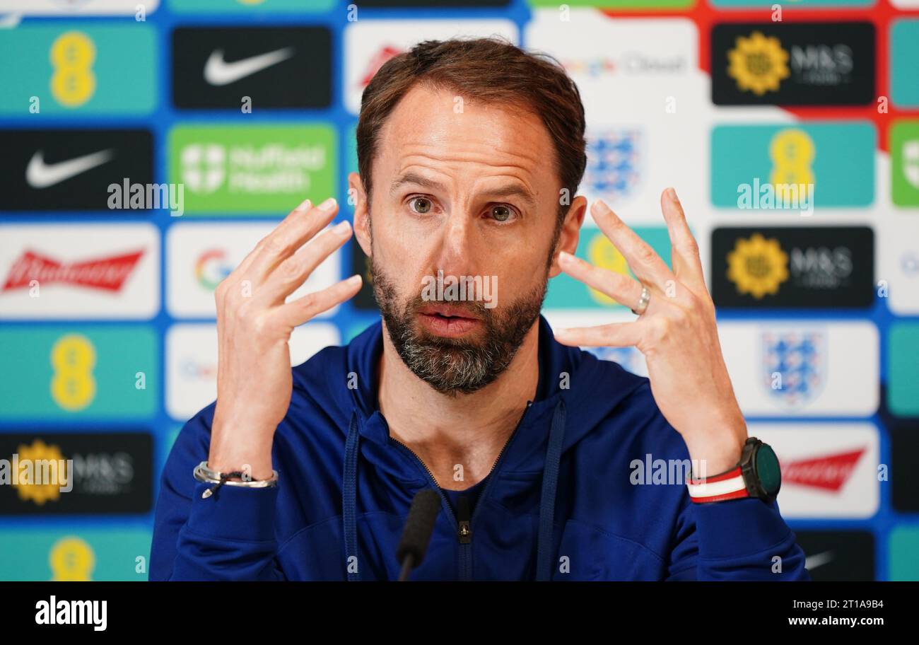Gareth southgate england 2023 hi-res stock photography and images - Alamy