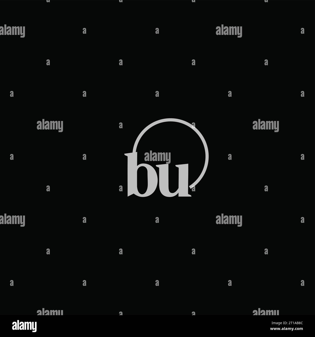 BU initials logo monogram design ideas Stock Vector Image & Art - Alamy