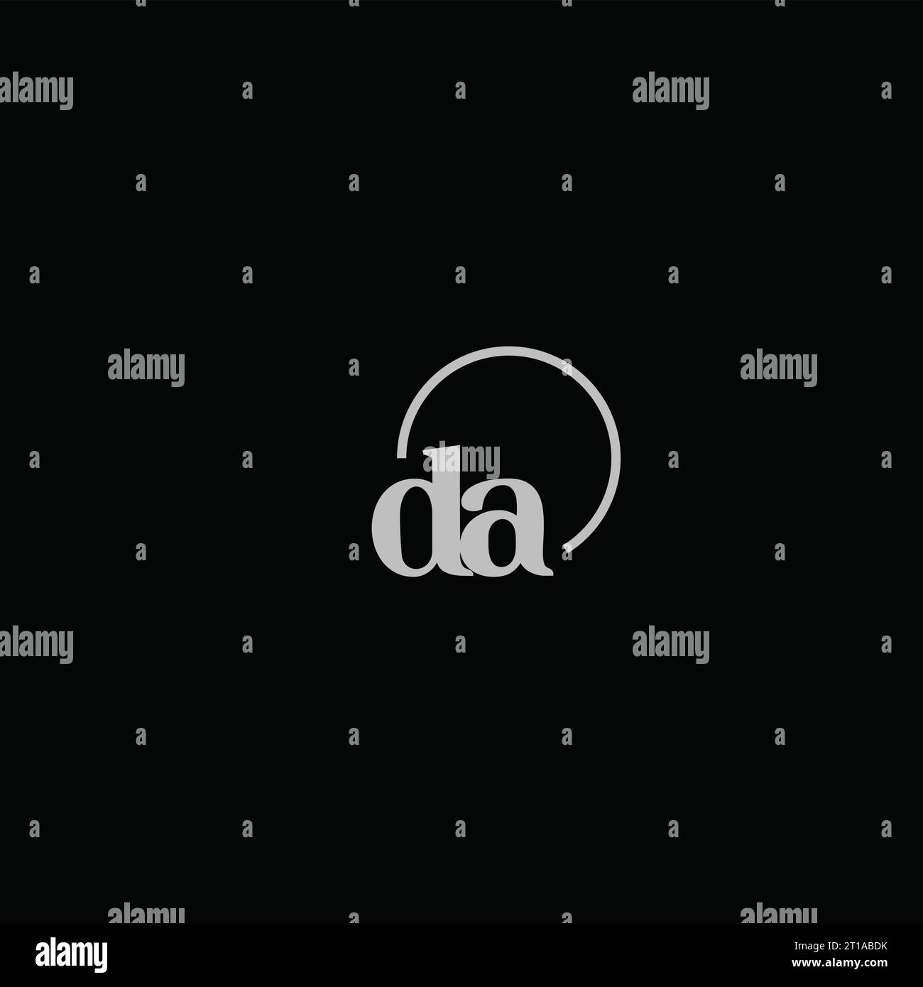 DA initials logo monogram design ideas Stock Vector Image & Art - Alamy