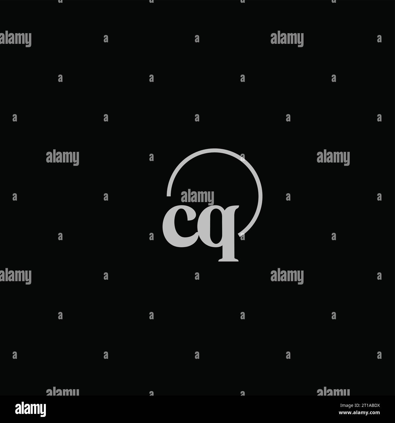 CQ initials logo monogram design ideas Stock Vector Image & Art - Alamy