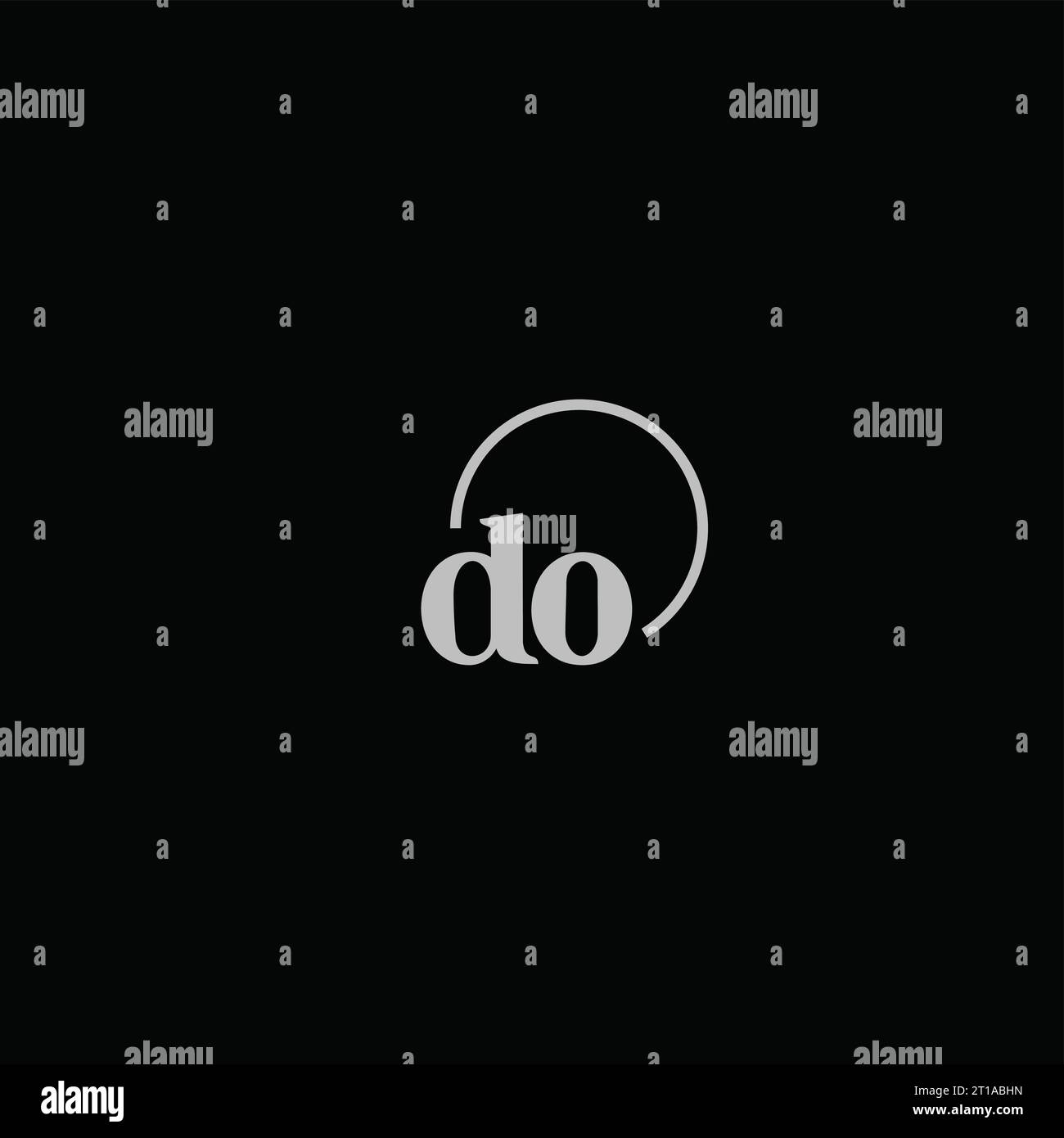 Do letter logo hi-res stock photography and images - Alamy