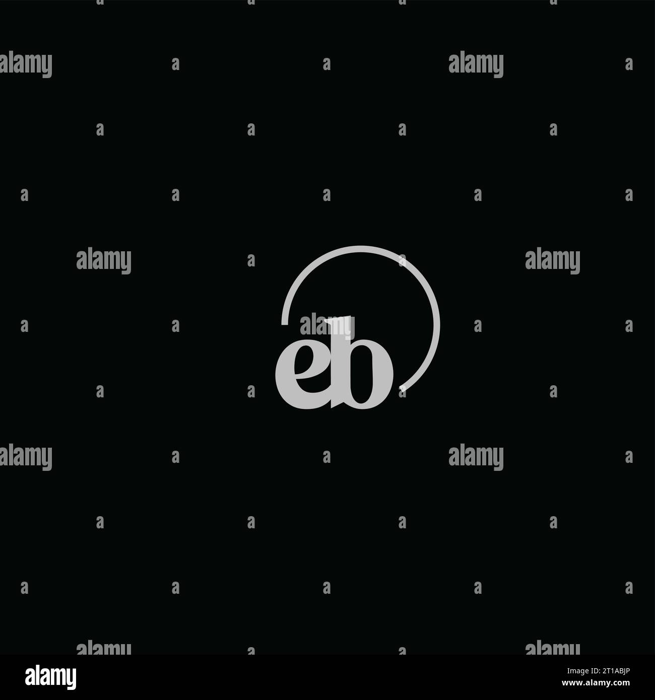 EB initials logo monogram design ideas Stock Vector Image & Art - Alamy