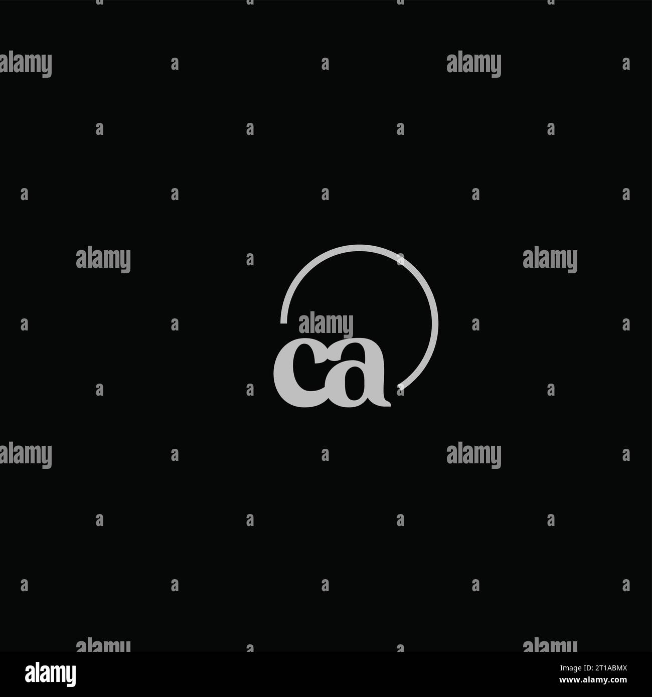 CA initials logo monogram design ideas Stock Vector Image & Art - Alamy