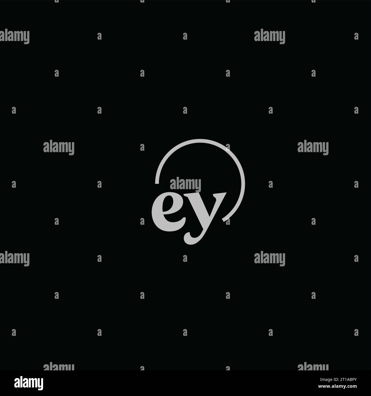 Ey initials logo hi-res stock photography and images - Alamy