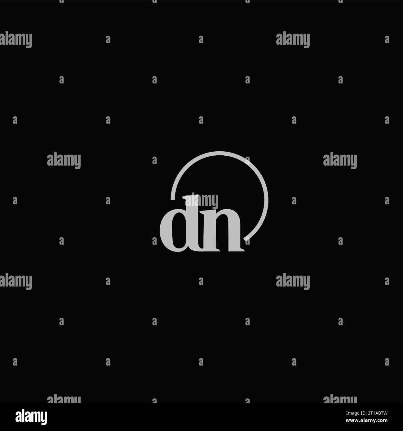 DN initials logo monogram design ideas Stock Vector Image & Art - Alamy