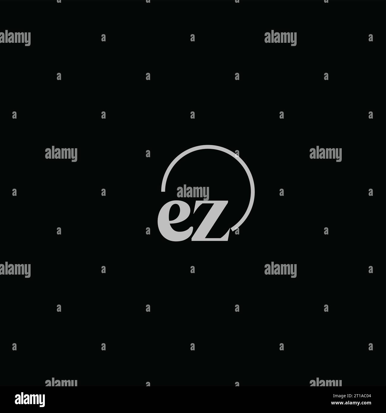 EZ initials logo monogram design ideas Stock Vector Image & Art - Alamy