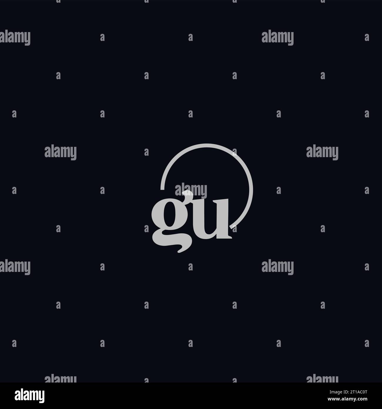 Gu design Stock Vector Images - Alamy