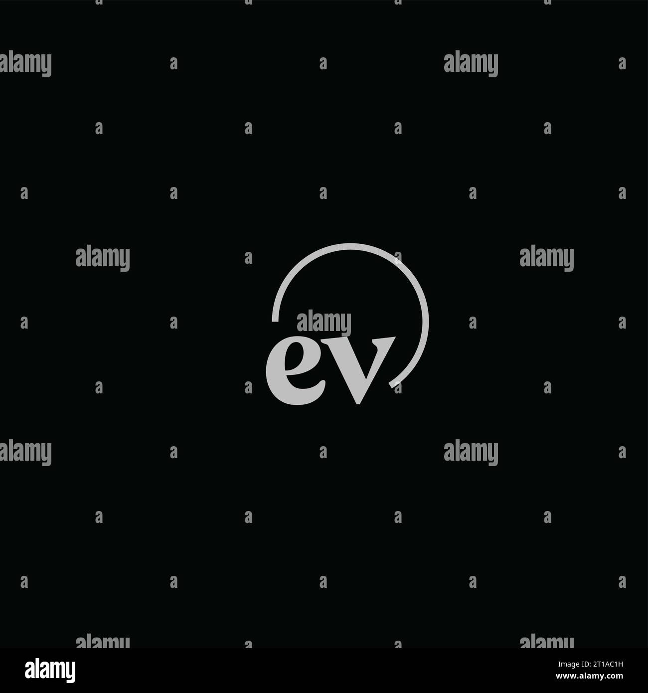 EV initials logo monogram design ideas Stock Vector Image & Art - Alamy