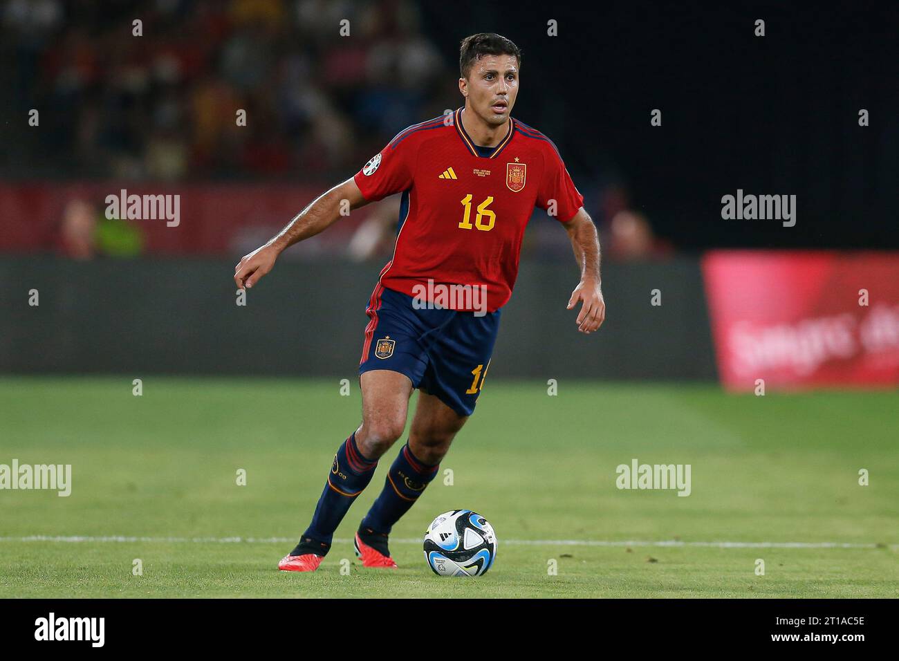 Rodri Hernandez of Spain during the UEFA Euro 2024 Qualifying round ...