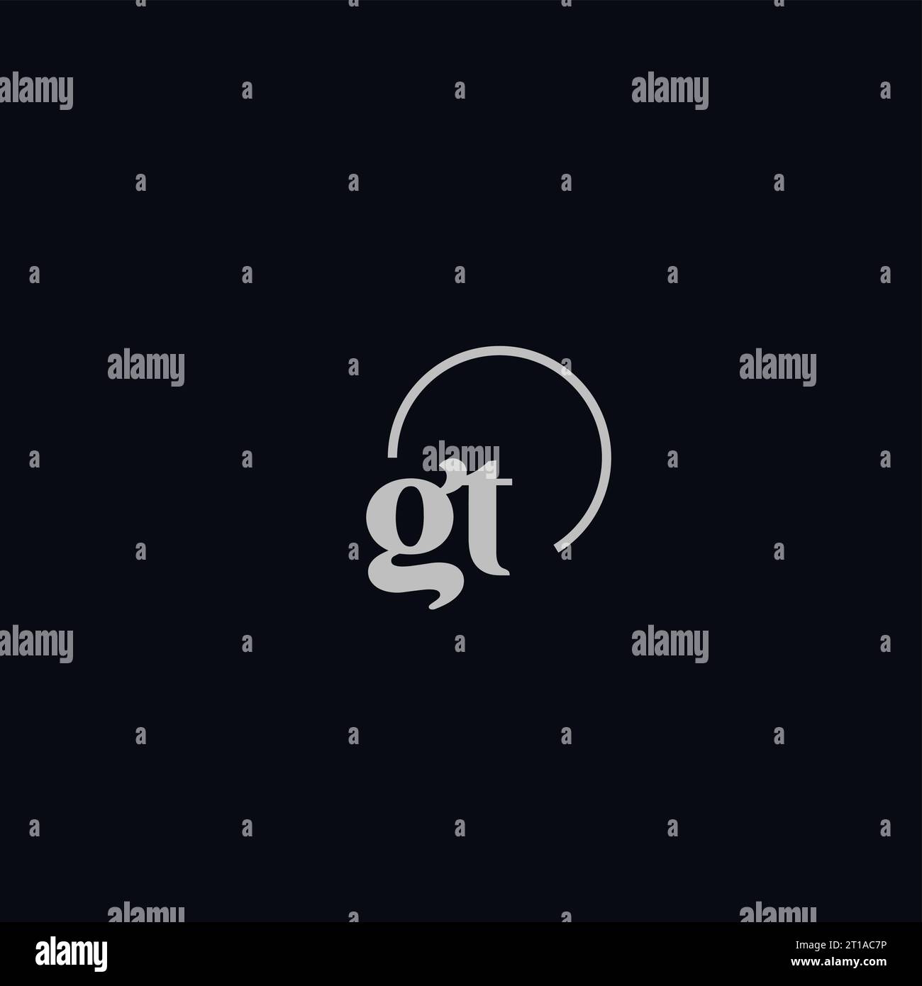 GT initials logo monogram design ideas Stock Vector Image & Art - Alamy