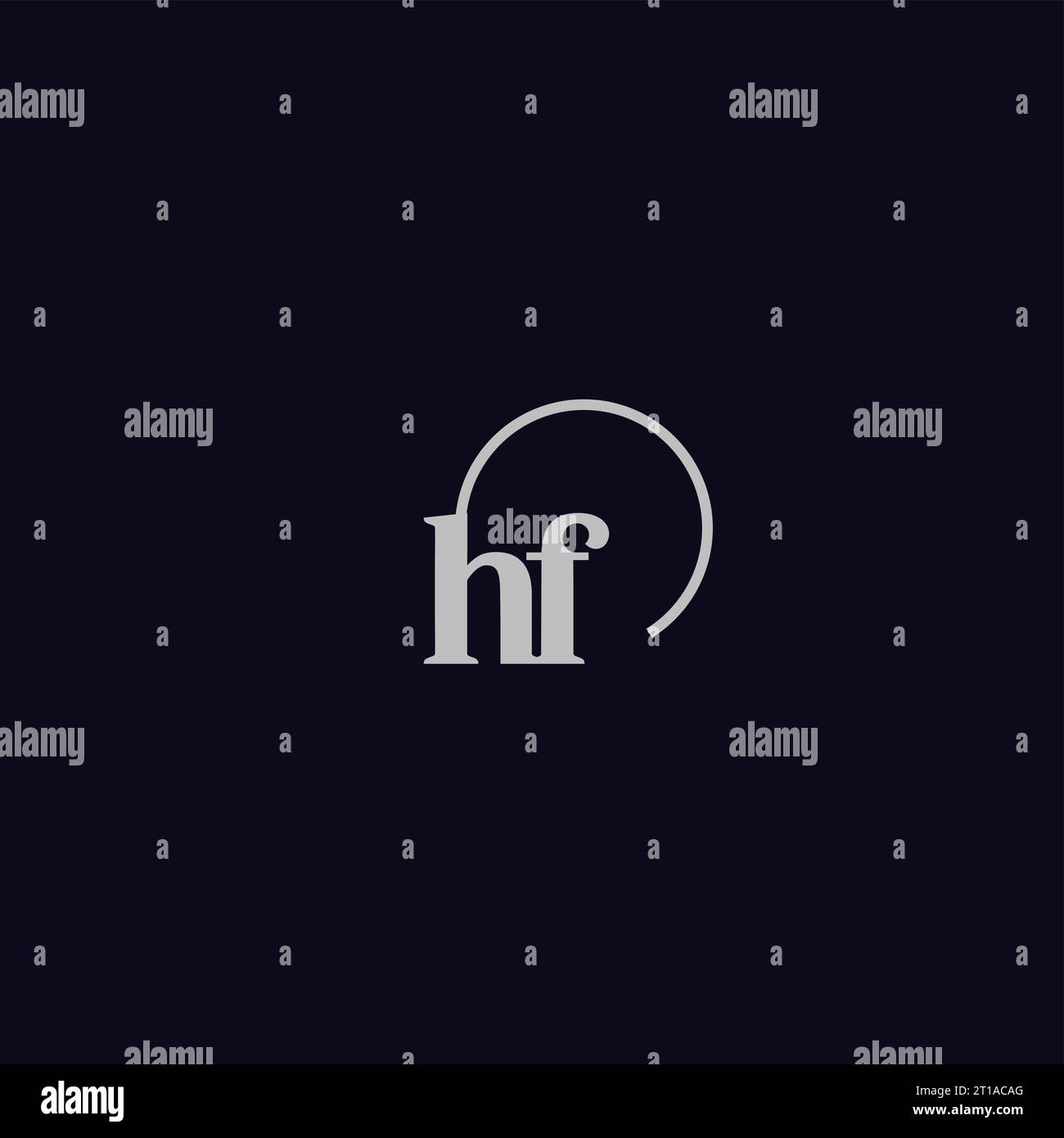 HF initials logo monogram design ideas Stock Vector Image & Art - Alamy