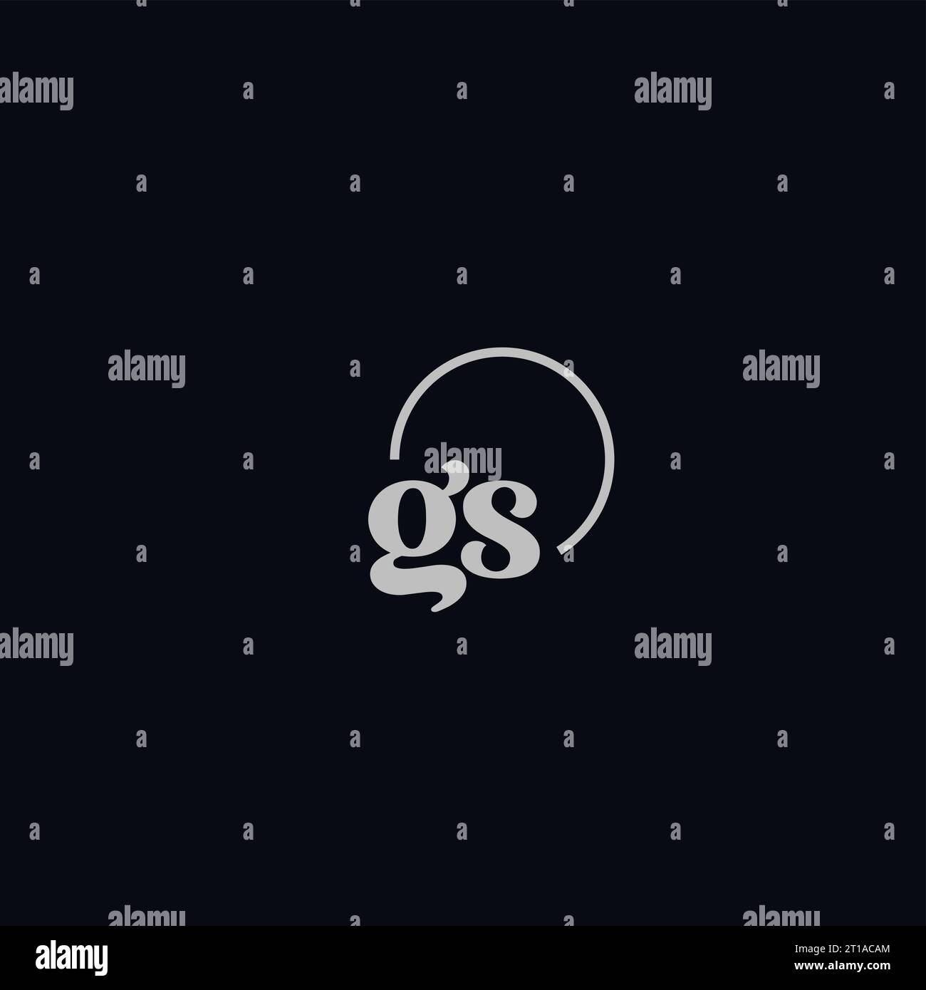 GS initials logo monogram design ideas Stock Vector Image & Art - Alamy