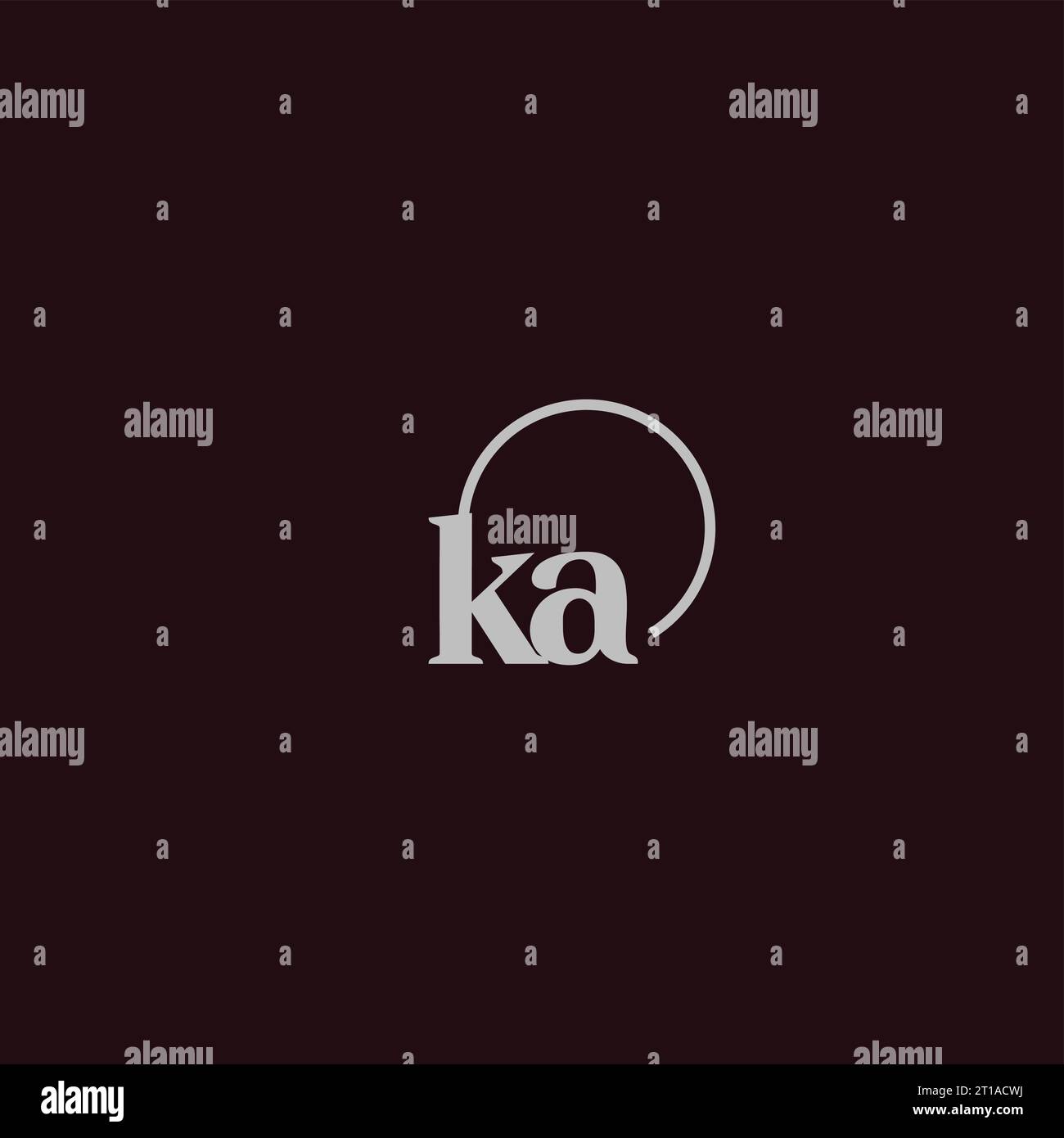 KA initials logo monogram design ideas Stock Vector Image & Art - Alamy