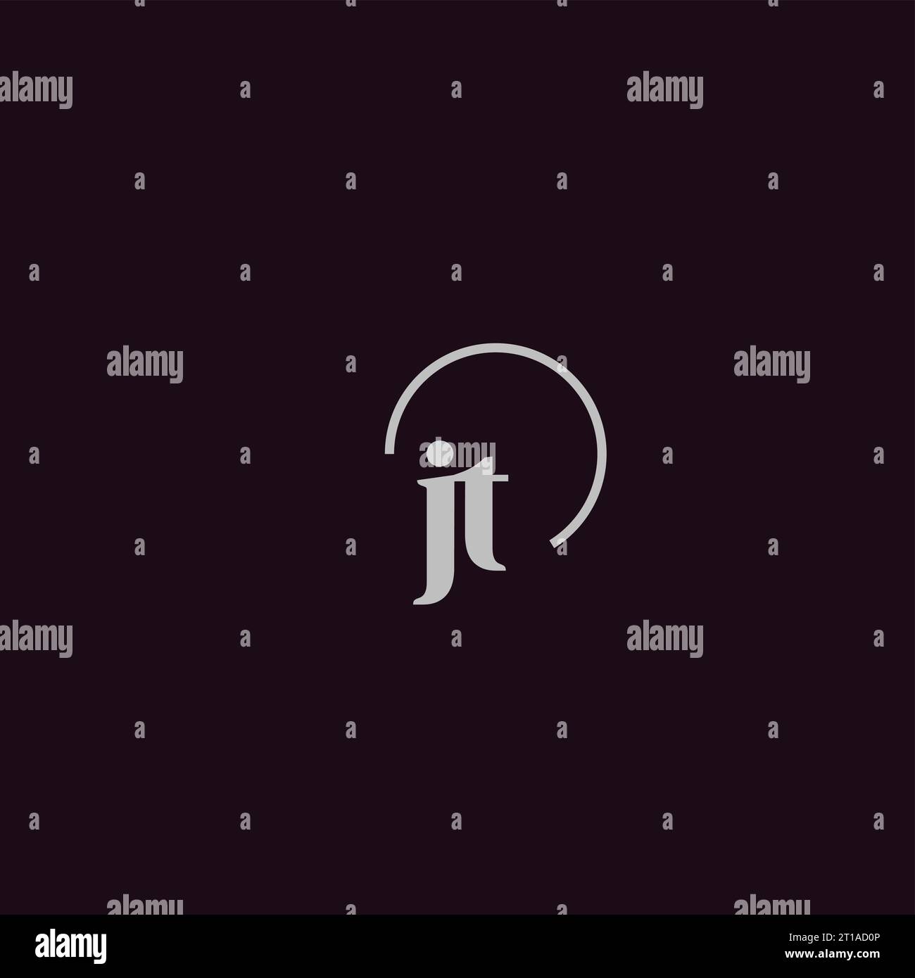 JT initials logo monogram design ideas Stock Vector Image & Art - Alamy