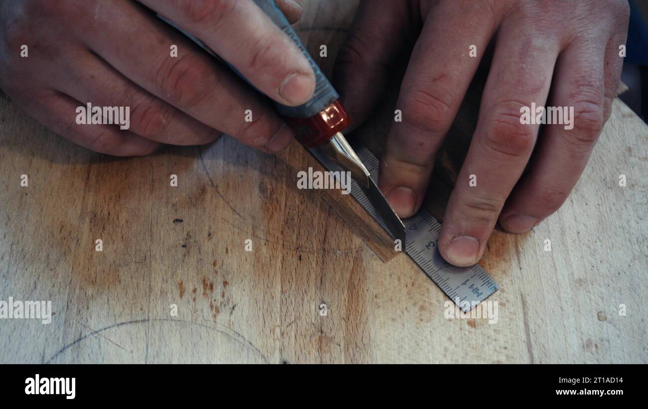 The process of making scented candles at home. Factory for the ...