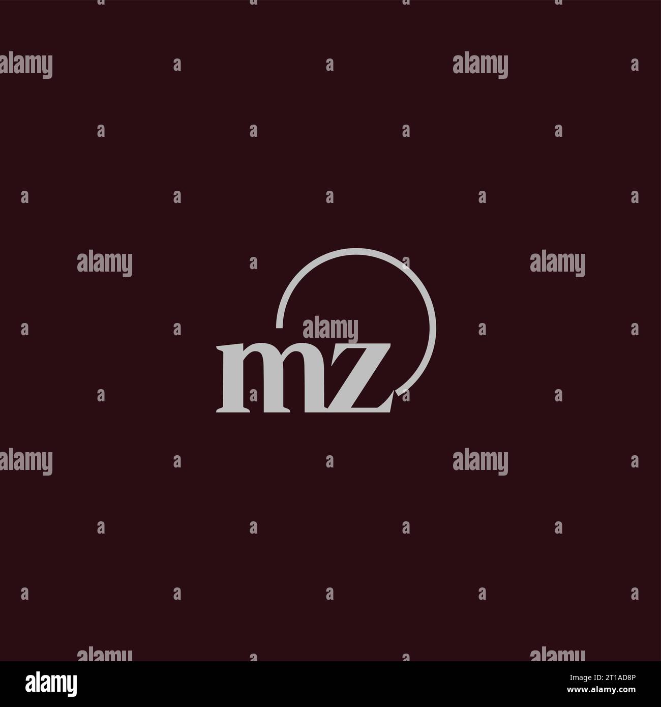 MZ initials logo monogram design ideas Stock Vector Image & Art - Alamy