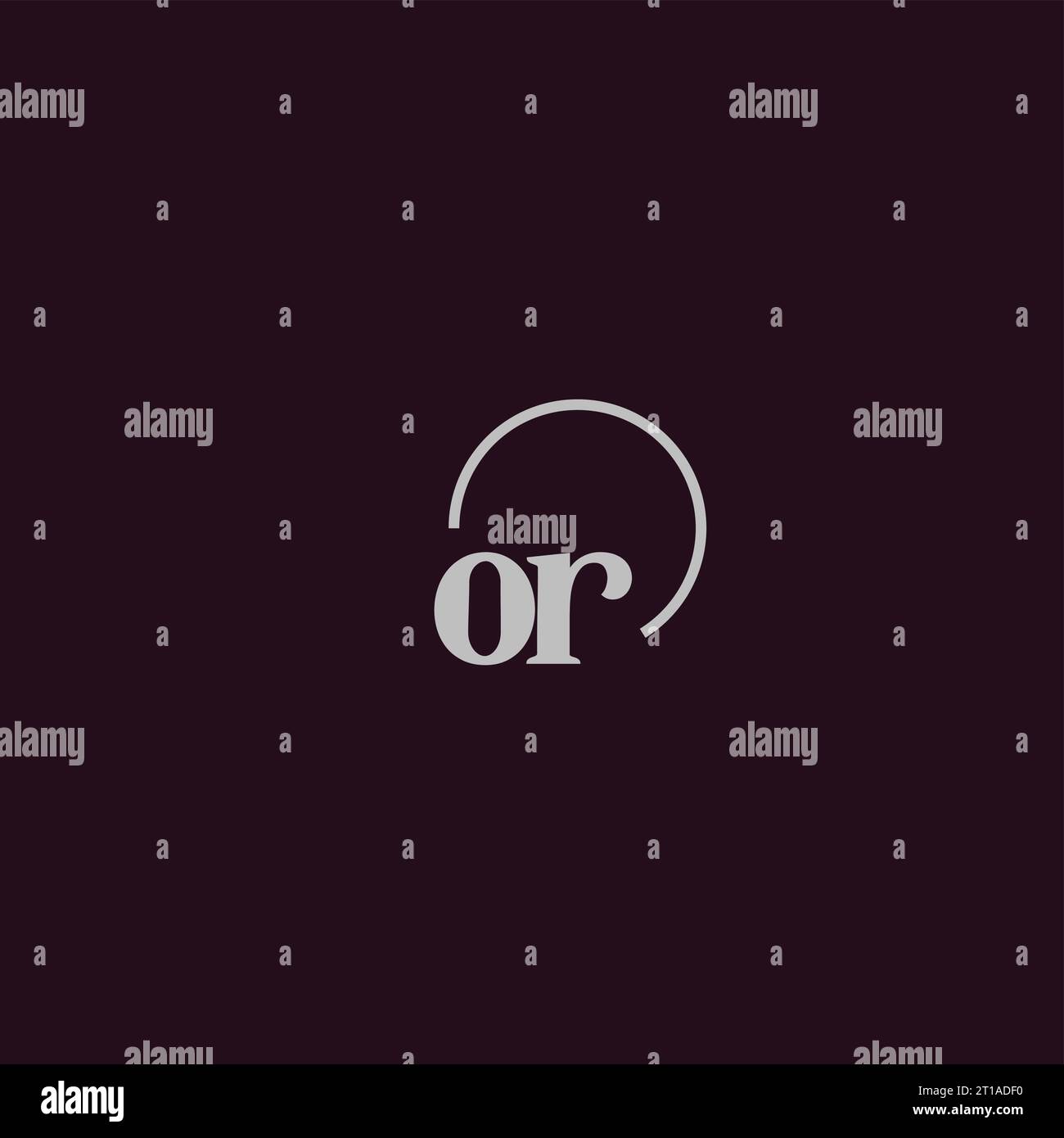 Monogram design hi-res stock photography and images - Alamy