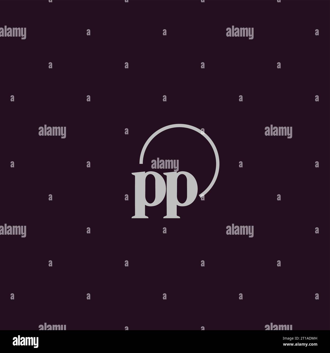 PP initials logo monogram design ideas Stock Vector Image & Art - Alamy
