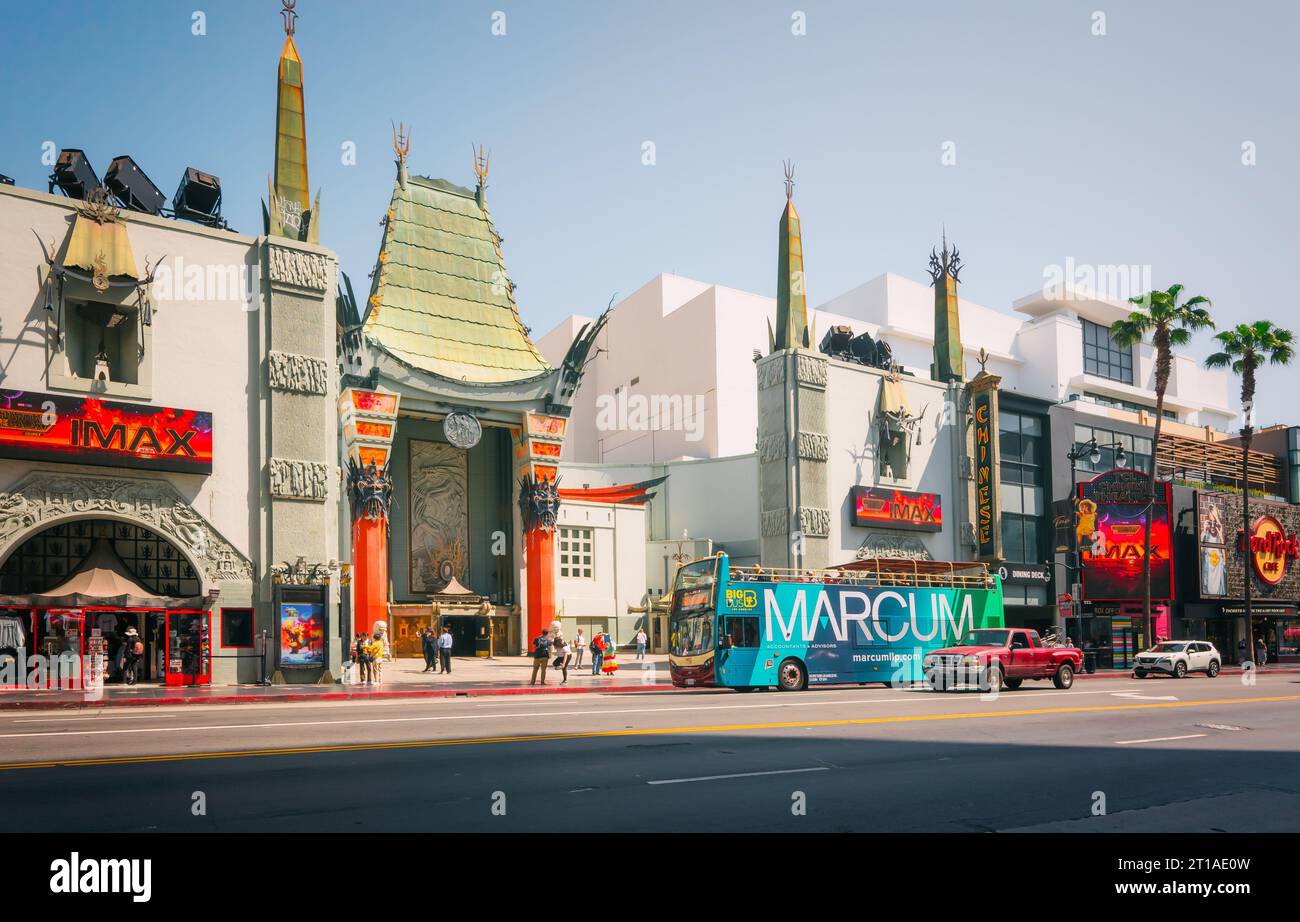 Los Angeles, California, USA - April 26, 2023. Grauman's Chinese ...